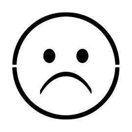 Emoji - Very Sad Stencil | Free Stencil Gallery